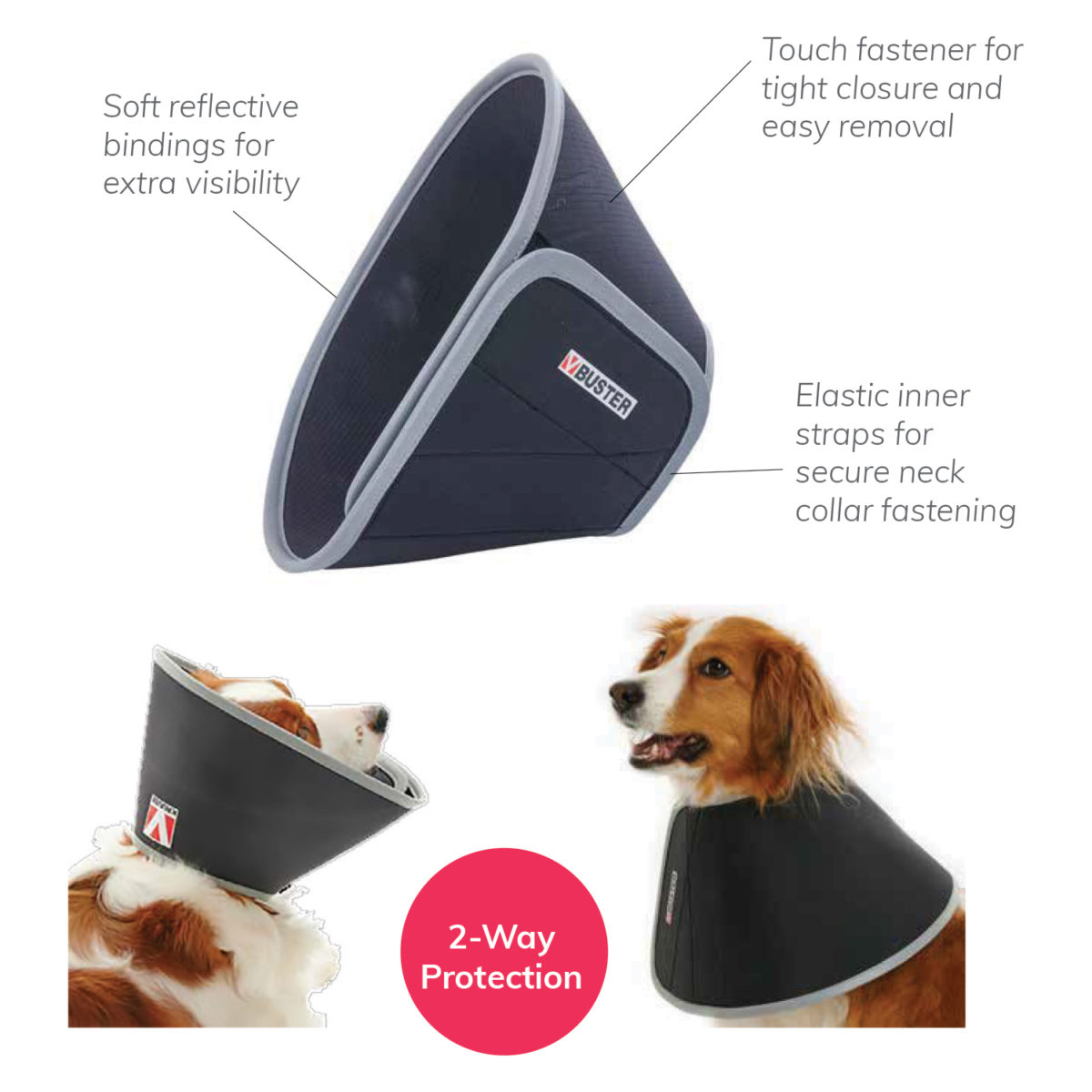 BUSTER Snug Collars - Provet NZ